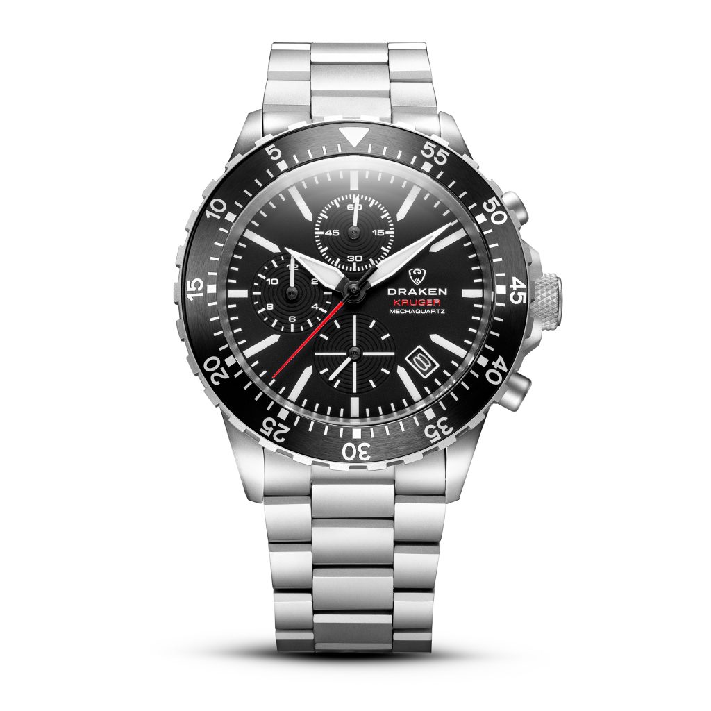 Kruger B Black Countdown - Time Bomb Watches